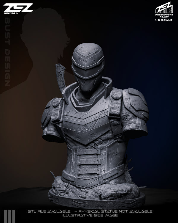 Vigilante 3D printed model kit Statue Bust 6 scale – ModelShack