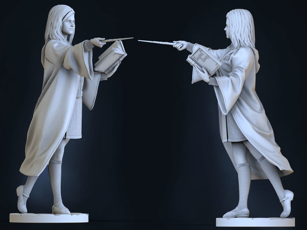 Hermione Granger 3d Print Fan Art 180mm Modelshack